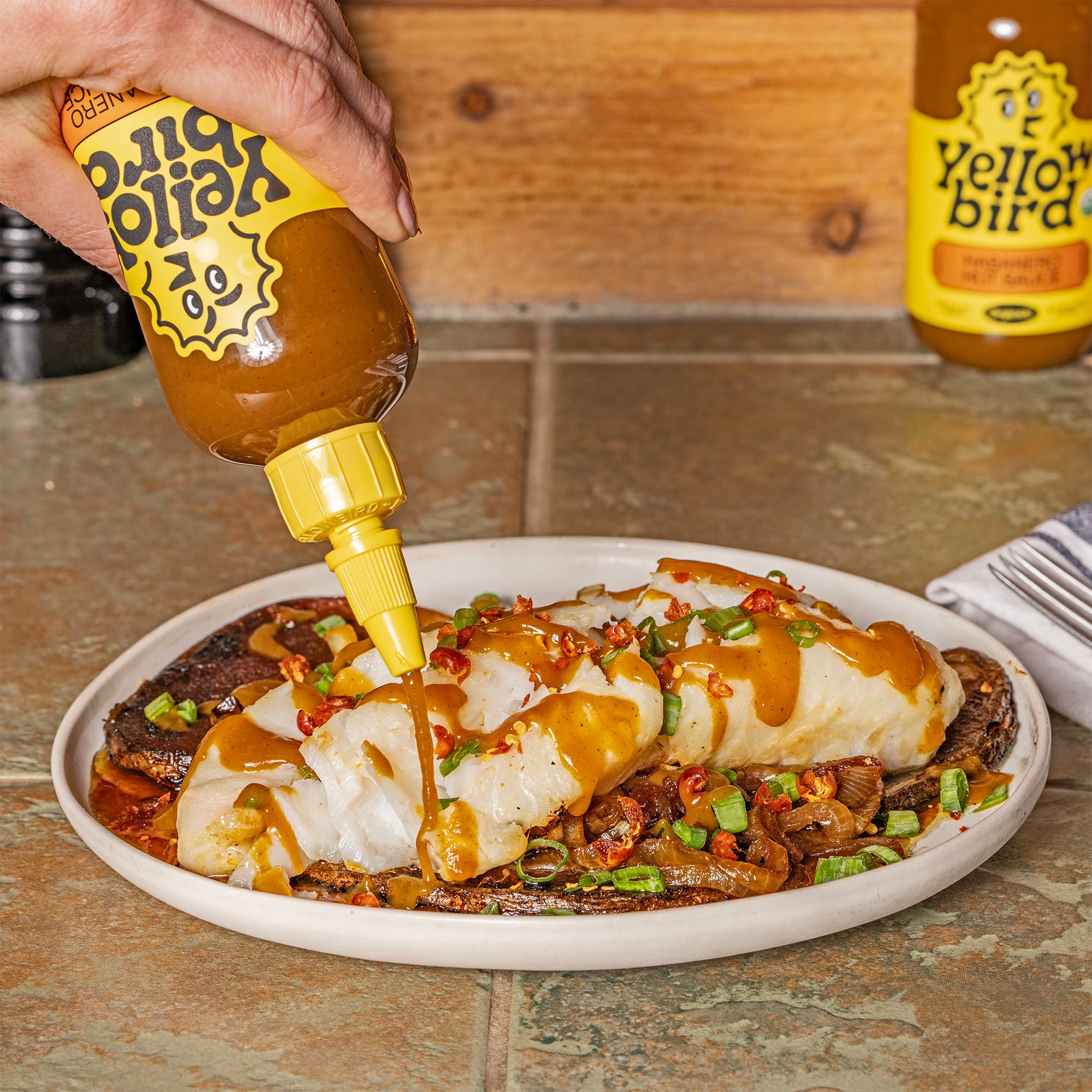 Habanero Hot Cod w/ Onions + Potatoes – Yellowbird®